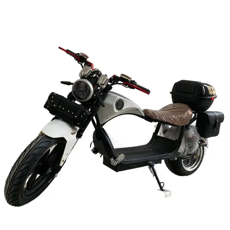 Electric Motorcycle 60v12a Adult Lithium Battery City Coco Scooter ...