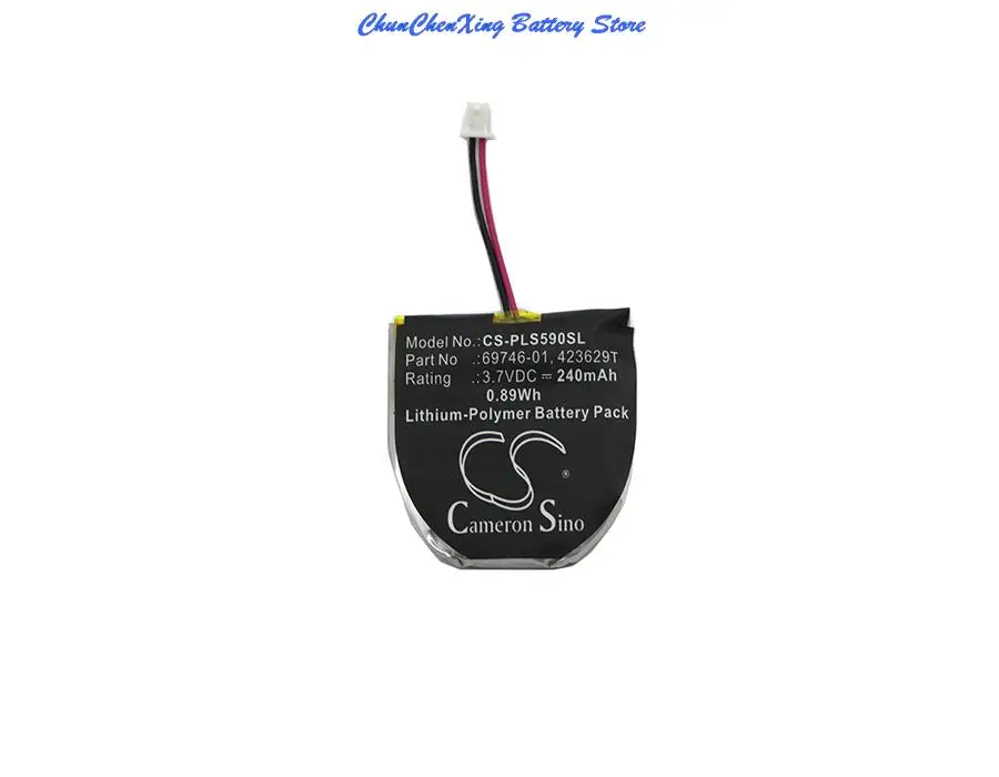 Cameron Sino 240mAh Wireless Headset Battery 423629T, 67777-01, 69746 ...