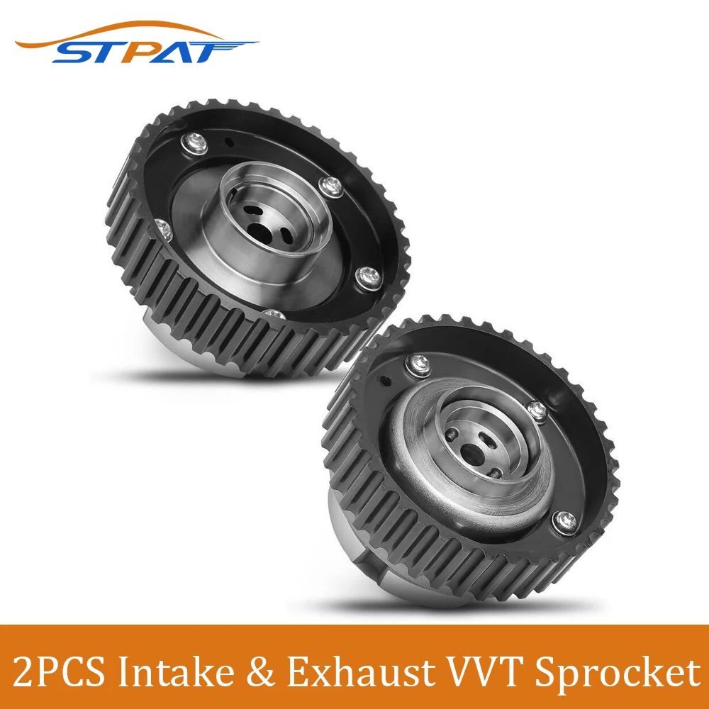 STPA 2PCS Intake & Exhaust Engine Variable Valve Timing (VVT) Sprocket ...