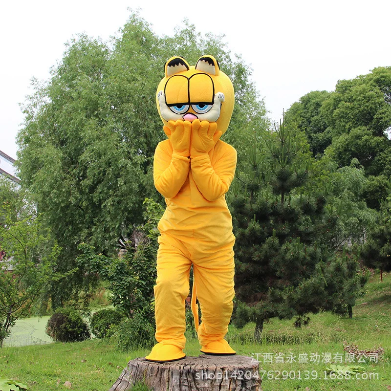 Cosplay-Garfield-Cartoon-Doll-Costume-Doll-Clothing-Adult-Walking-Doll ...