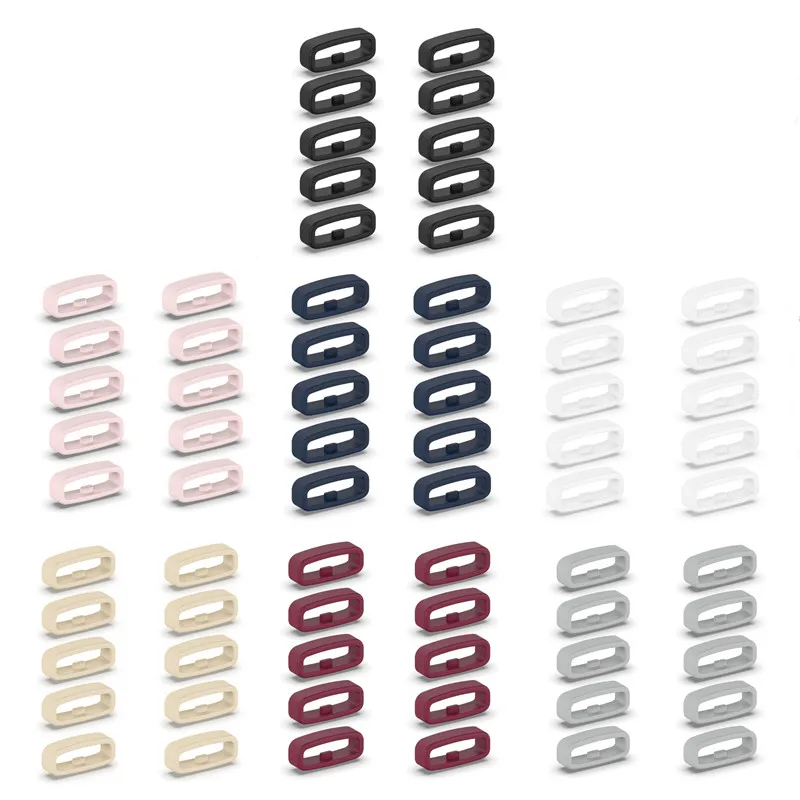 10Pcs-Rubber-Silicone-Watch-Band-Keeper-Holder-Loop-18mm-20mm-22mm ...