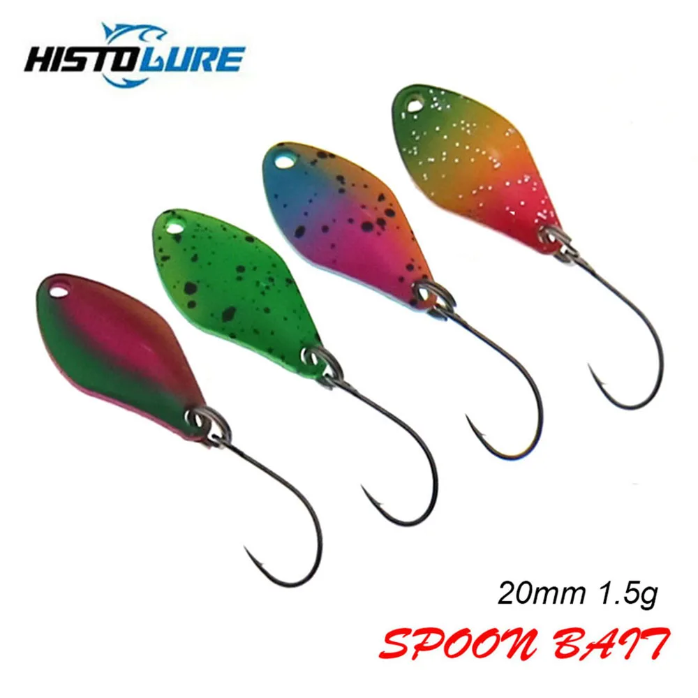 Trout-Spoon-2cm-1-5g-Fishing-Lure-Artificial-Bait-With-Sharp-Hooks ...
