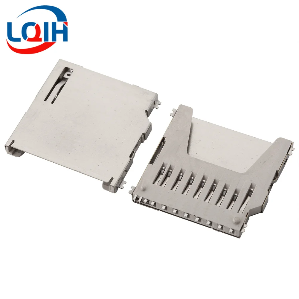 10PCS SD Card Holder SD Long Body Card Holder Non Self Popping SD ...