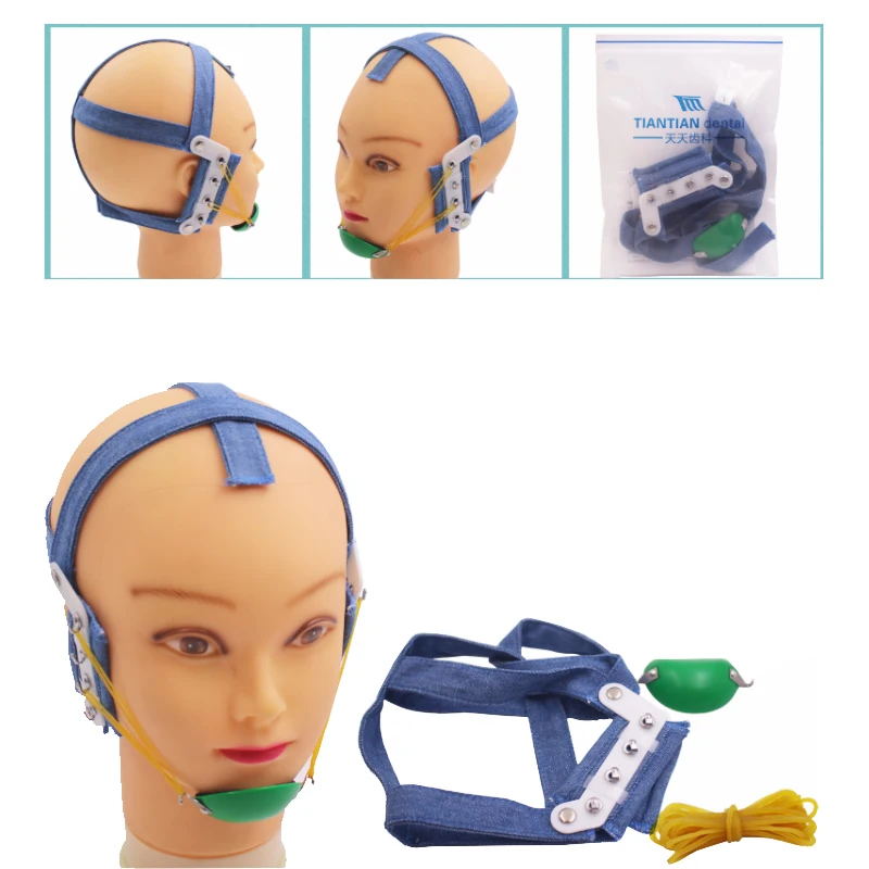 Adjustable-Dental-Anti-jaw-Headgear-Underbite-Orthodontic-Headgear-Anti ...