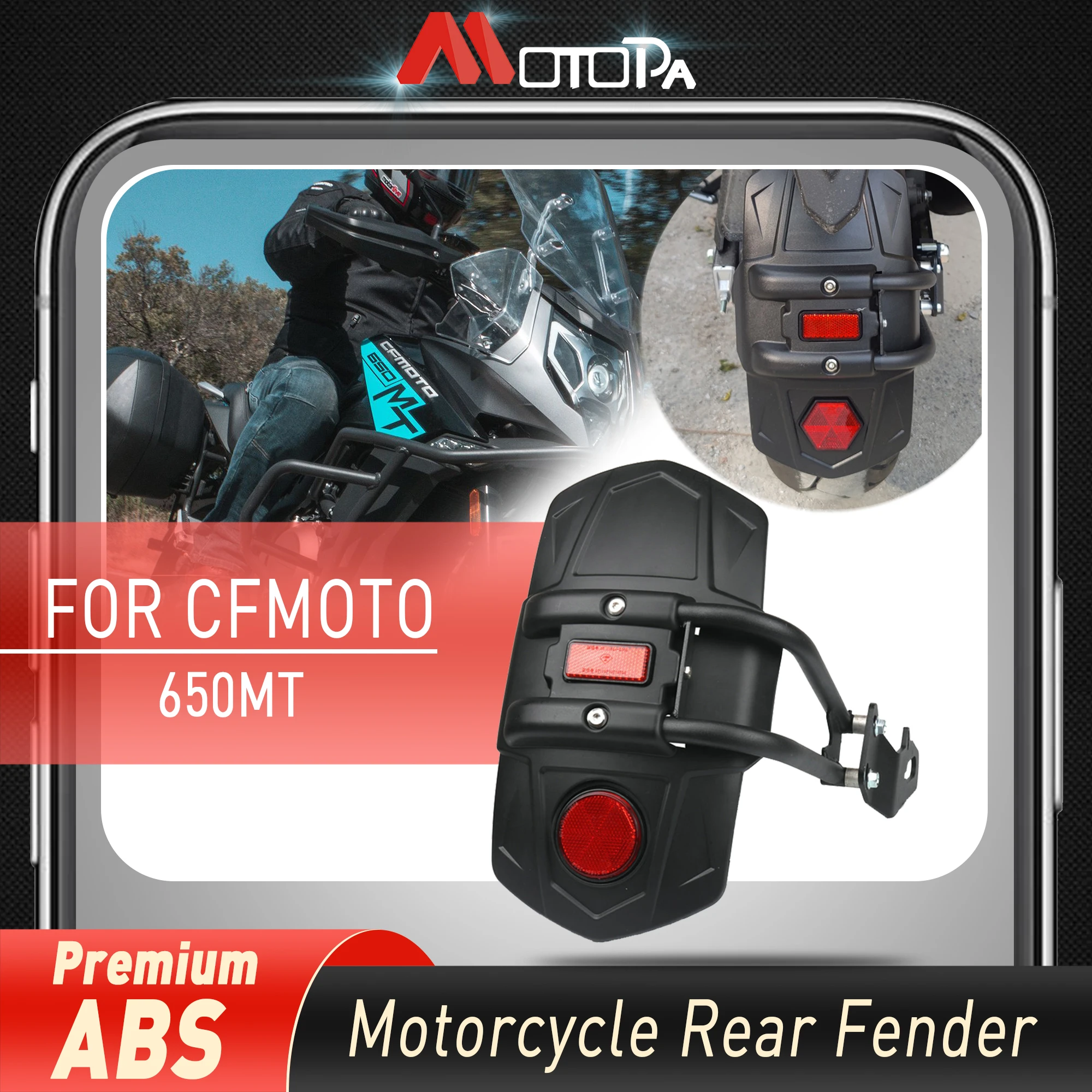 Motorcycle-650MT-Accessories-Rear-Fender-Wheel-Mudguard-Splash-Guard ...