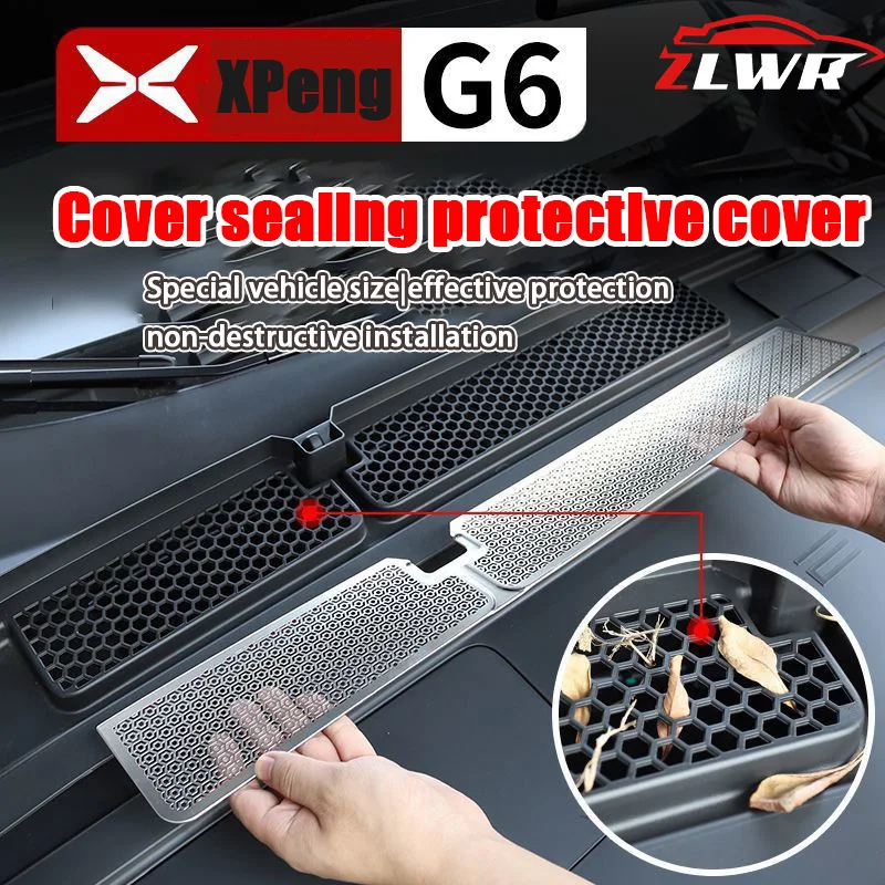 ZLWR-XPeng-G6-car-air-intake-guard-hood-vent-guard-blocks-foreign ...