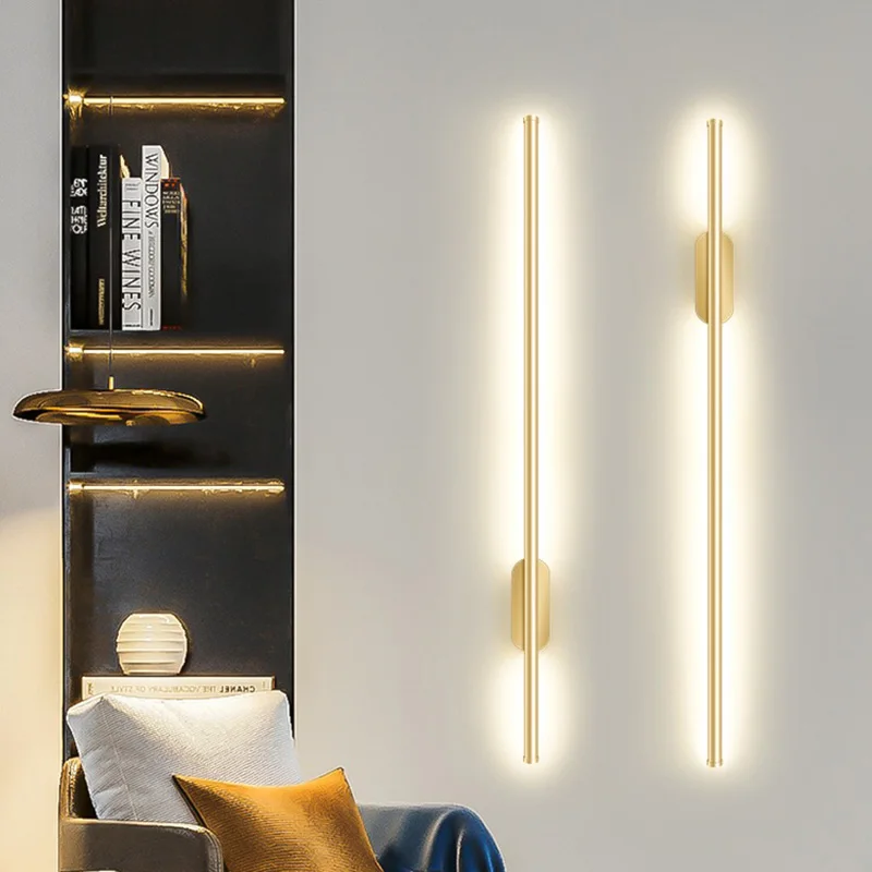 Modern-Minimalist-Grille-Wall-Light-Luxury-LED-Strip-Wall-Lamp-Living ...