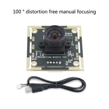 USB 1280x720 OV9732 Video Camera Module 1MP 72°/100° Adjustable Manual ...