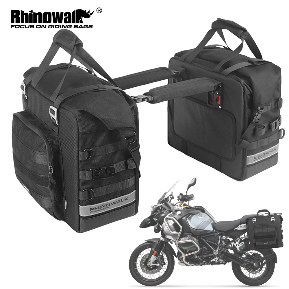 Rhinowalk-Motorcycle-Saddle-Bag-Waterproof-25L-32L-Expandable-Side ...