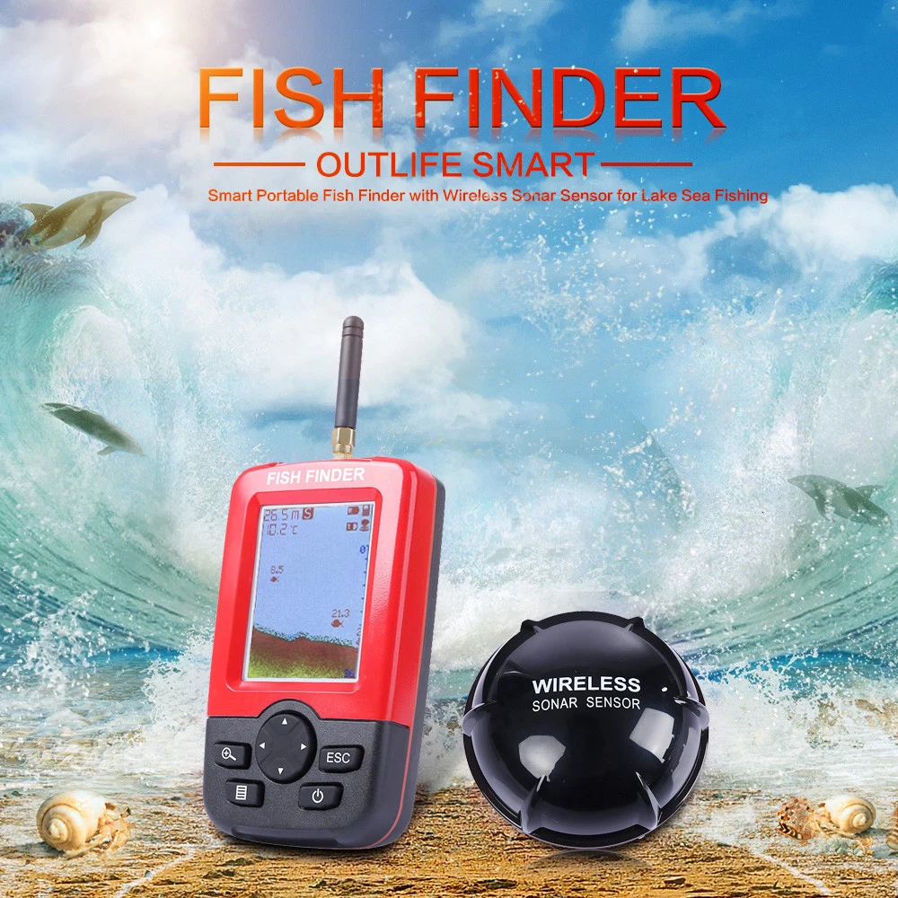 LUCKY-Wireless-Sonar-Fishing-Alert-Fish-Finder-Underwater-Echo-Sounder ...