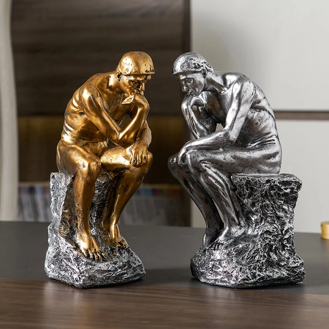Rodin The Thinker Bookends