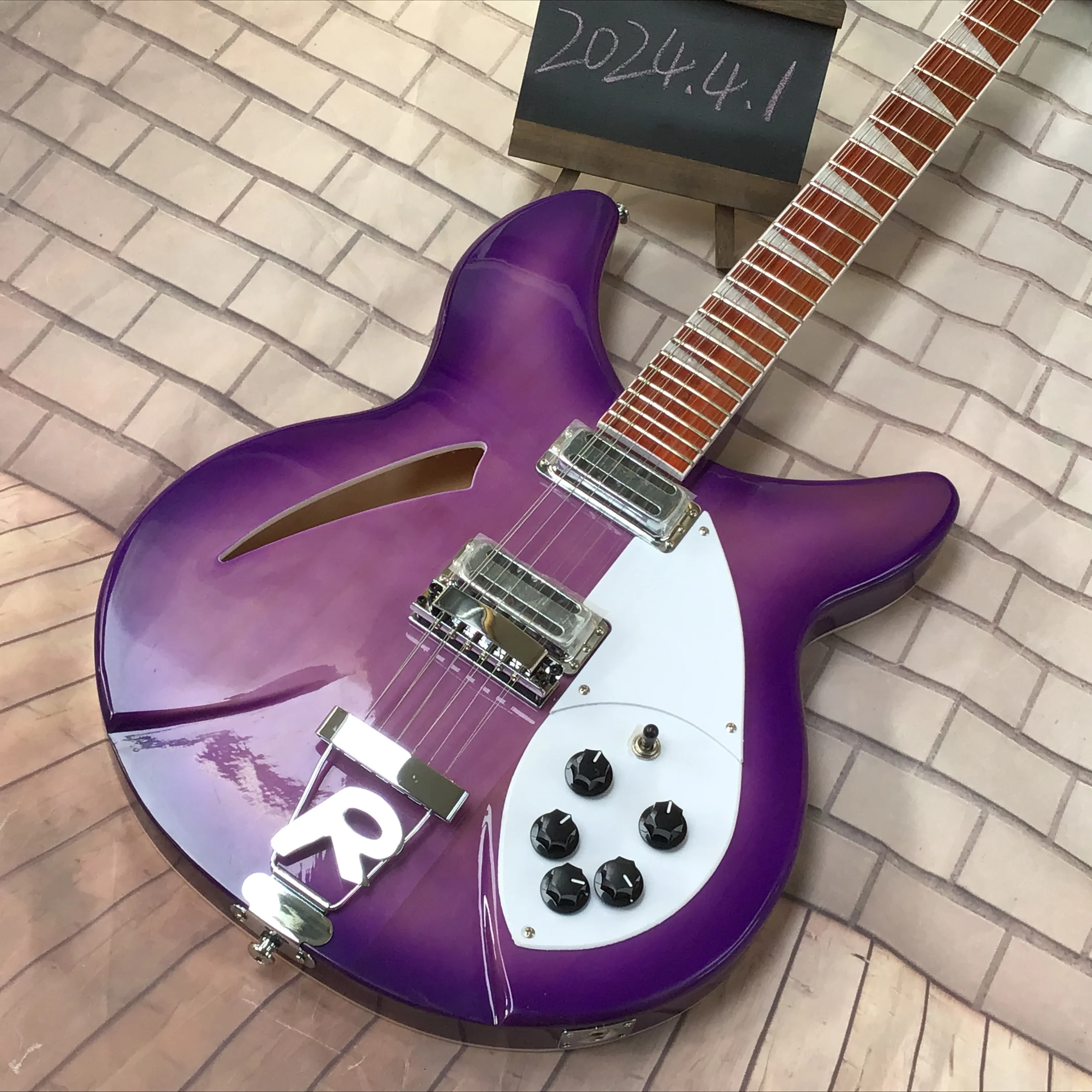 660-electric-guitars-purple-guitar-12-strings-Guitarra-High-quality ...