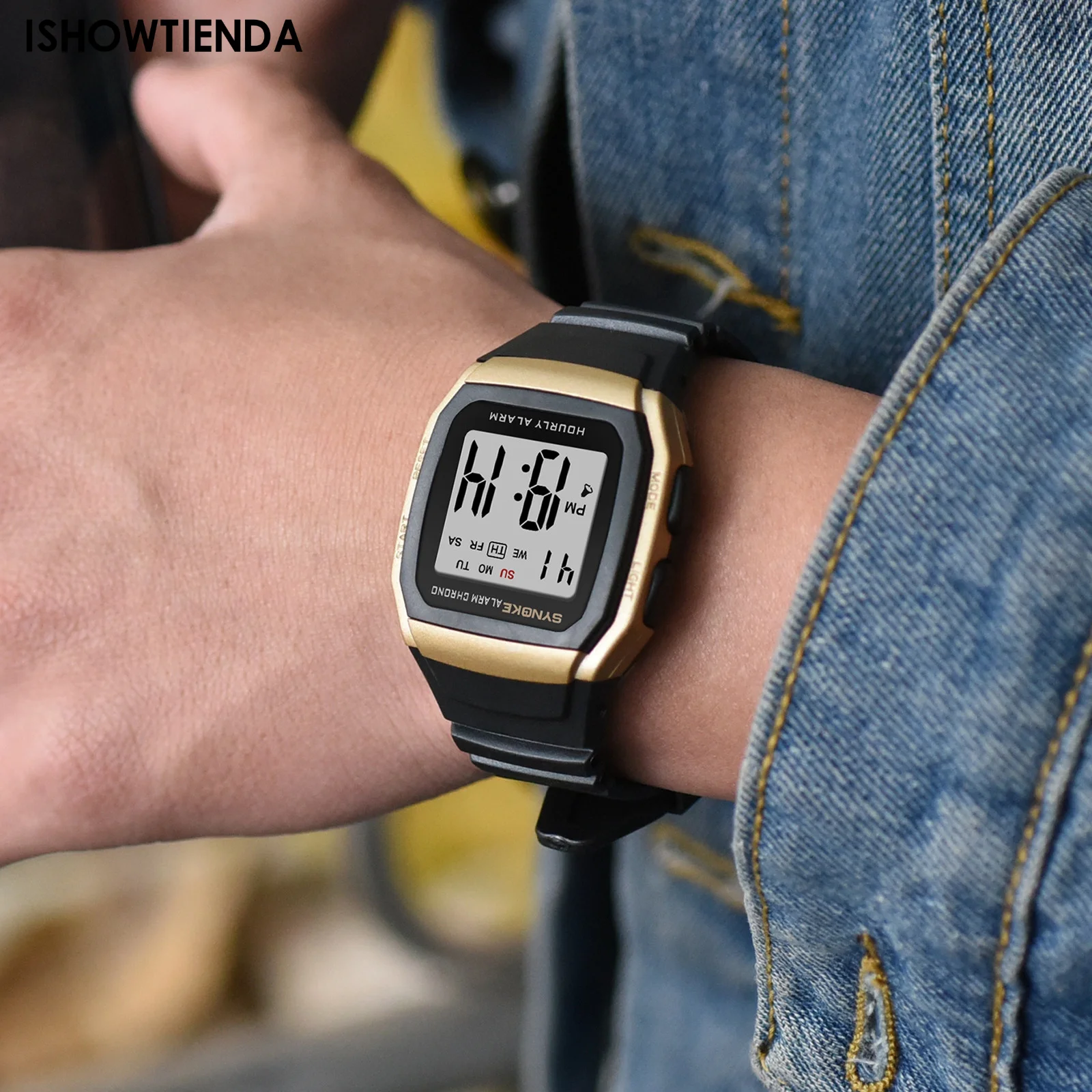 Digital-Watch-Student-Electronic-Outdoor-Sports-Boy-Luminous ...