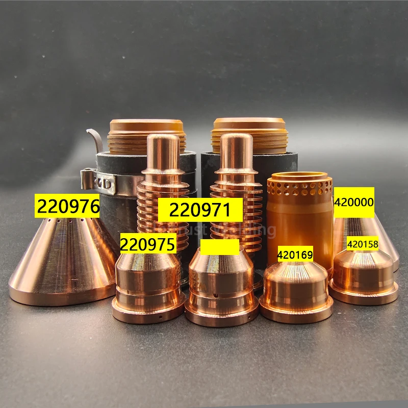 PMX125-Plasma-Cutting-Electrode-220971-Nozzle-220975-420169-420158 ...