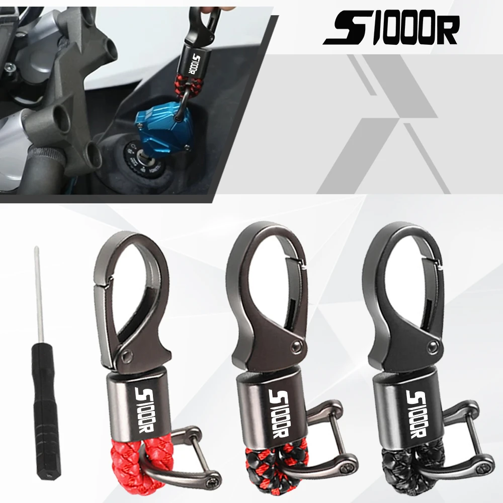 Motocicleta Trançado Corda Chaveiro, Metal Keychain, Chaveiro, BMW ...