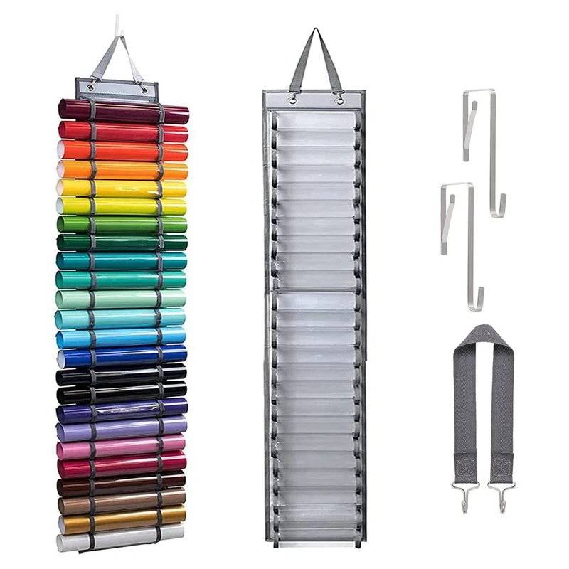 Vinyl-Roll-Organizer-24-Slots-Vinyl-Storage-Rack-Holder-Space-Saving ...