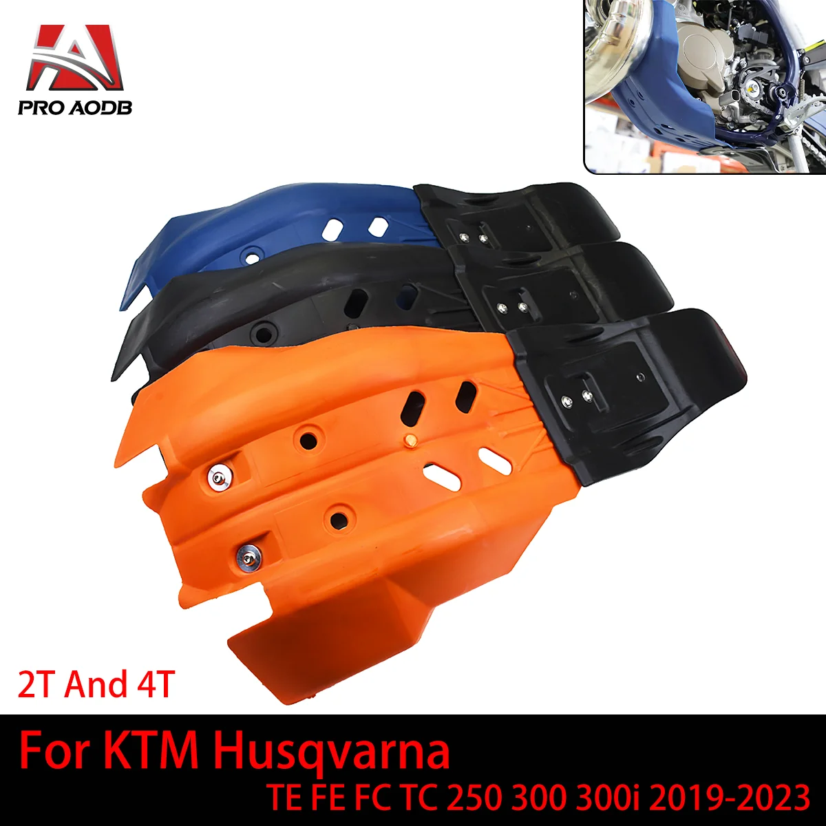 Motorcycle Engine shield Frame Protector Cover Guard Skid Plate For KTM ...