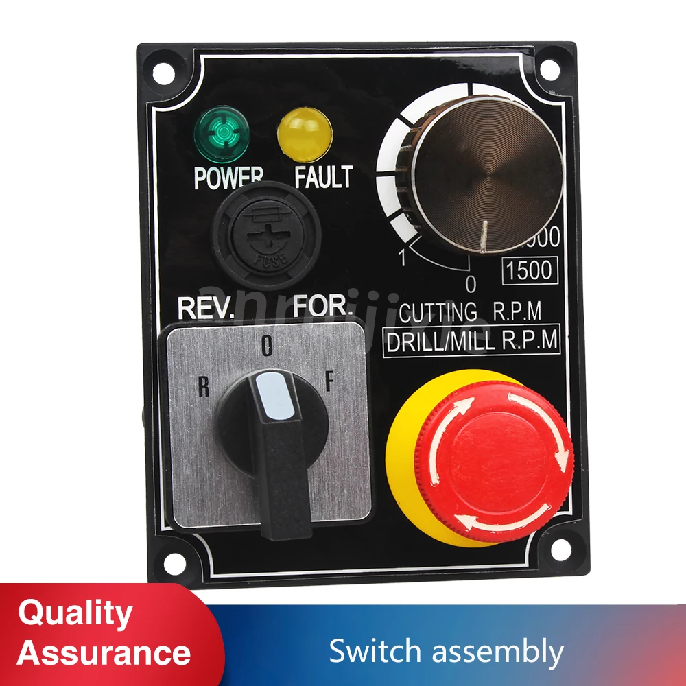 Electrical-Control-Electrical-Switch-Speed-Control-Panel-SIEG-C1-125-M1 ...