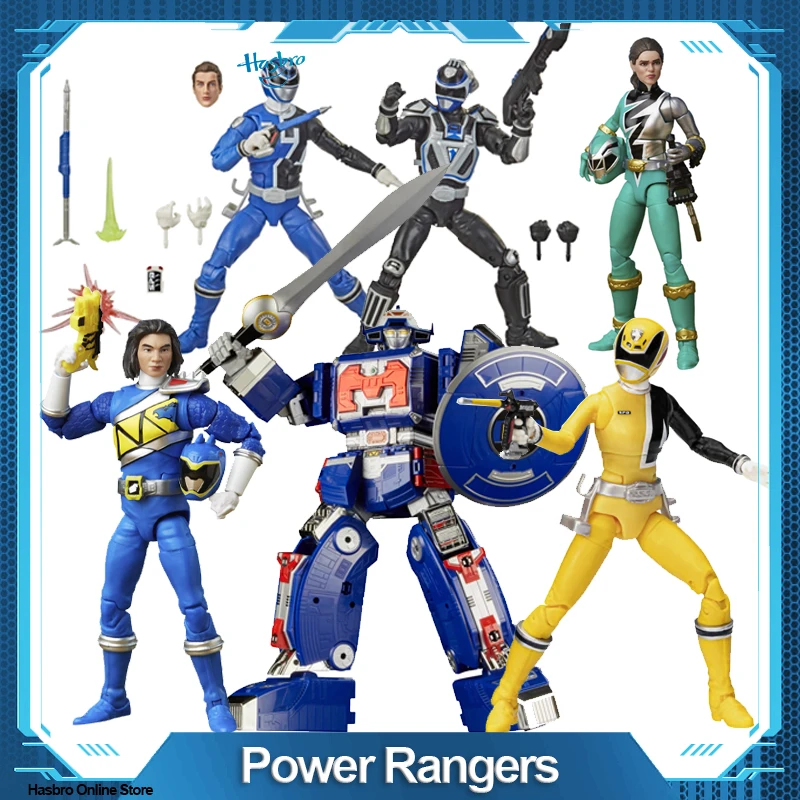Hasbro Power Rangers Lightning Collection Zord S.P.D. Yellow Ranger ...