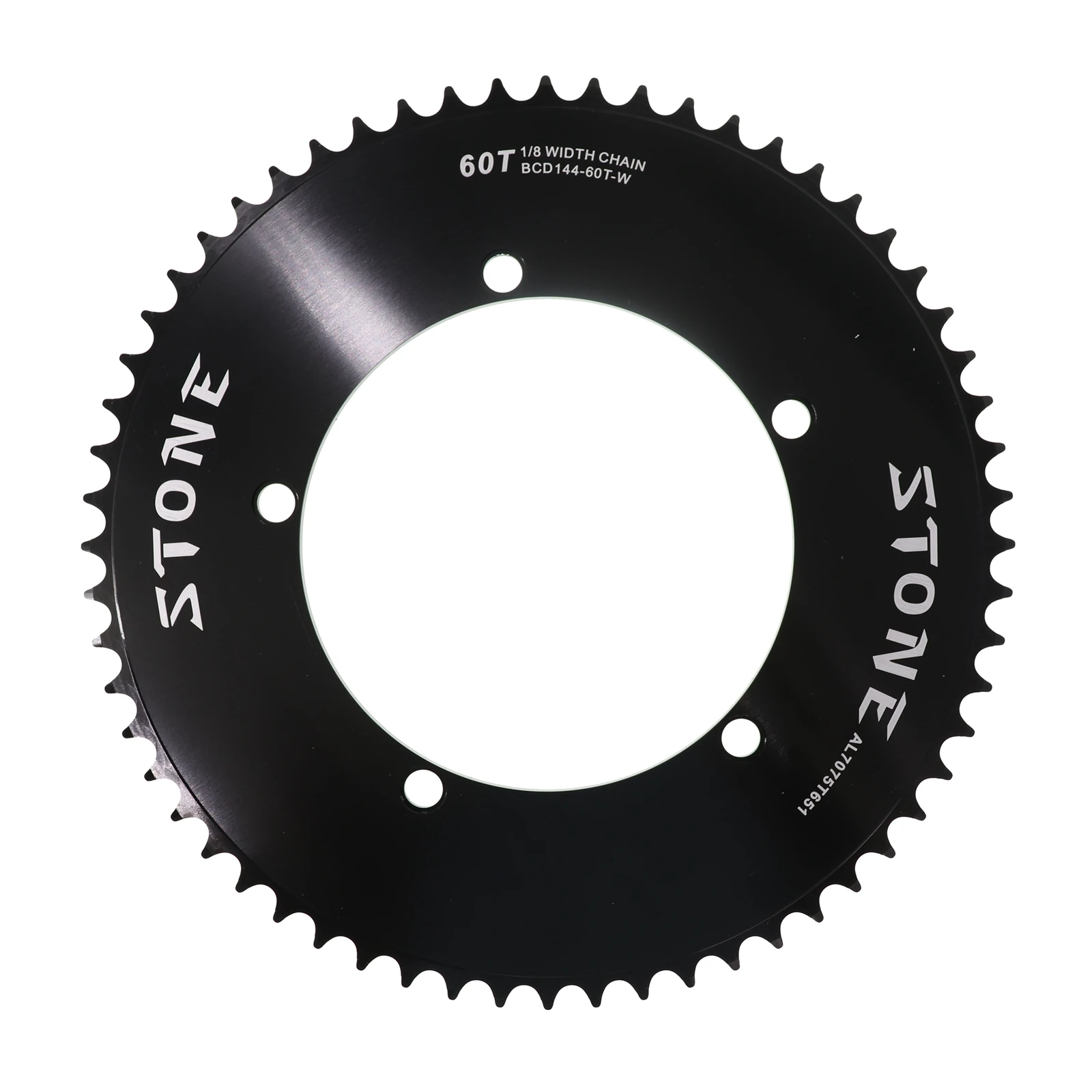 Stone Chainring 144 BCD Track Bike Fixie Aero Fixed Gear Round 42T 46T ...