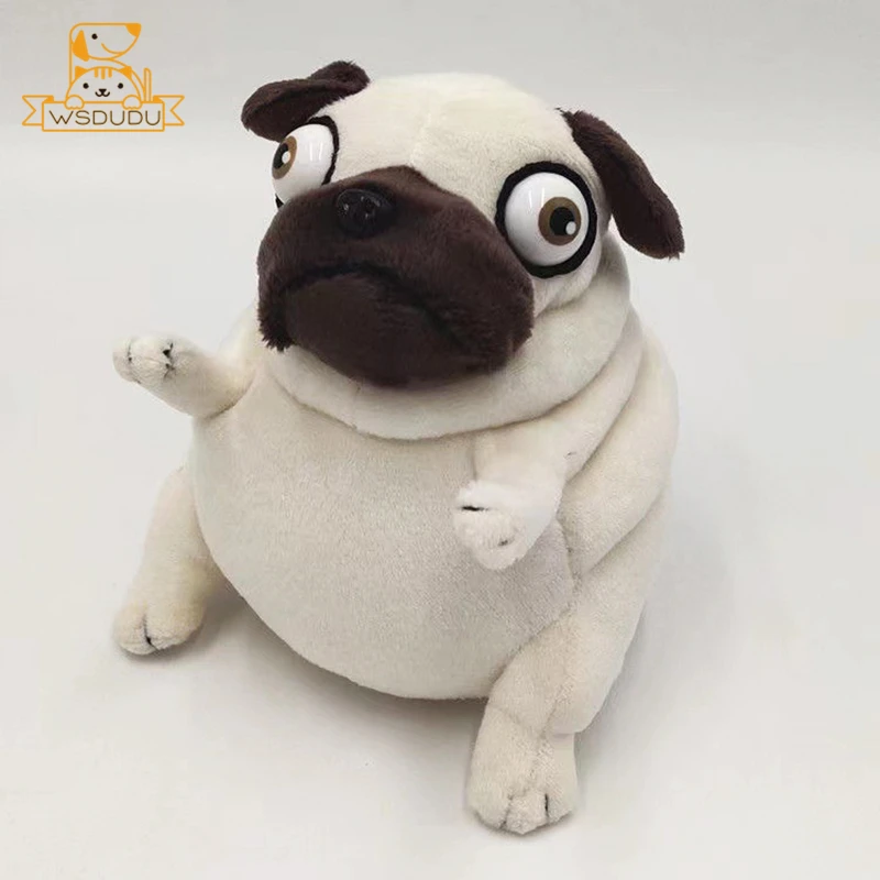 LLavero-de-peluche-de-perro-Pug-feo-animales-peque-os-lindo-cachorro ...