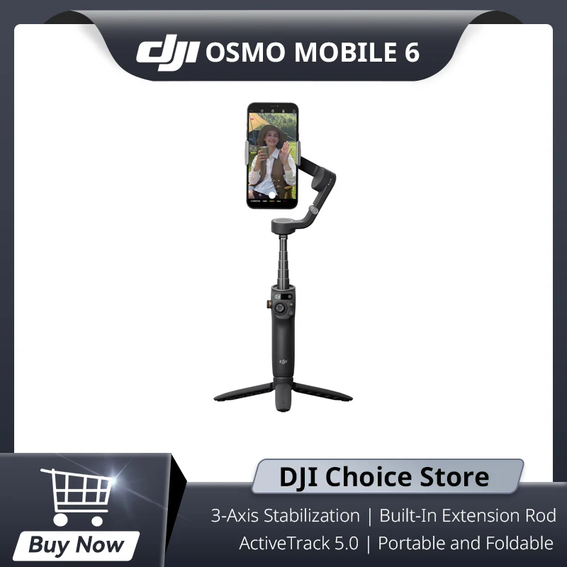 DJI Osmo Mobile 6 OM 6 handheld gimbal 3-Axis Stabilization ActiveTrack ...