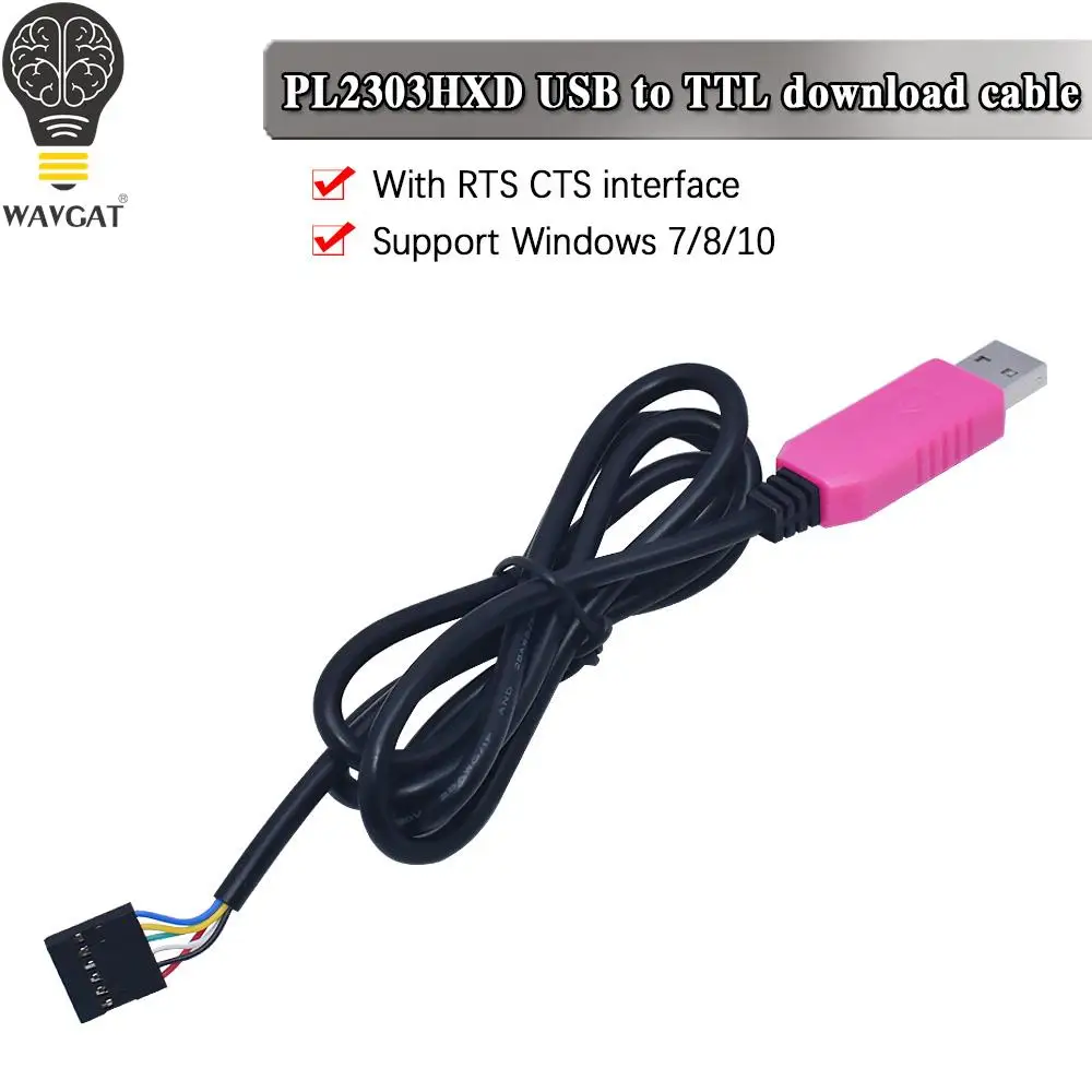 6Pin-PL2303HXD-USB-to-RS232-TTL-Convert-Serial-Cable-Module-for-win-XP ...