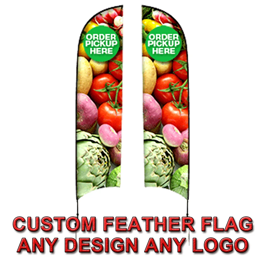 Custom Feather Flags - Personalized Advertising Banners for Your ...