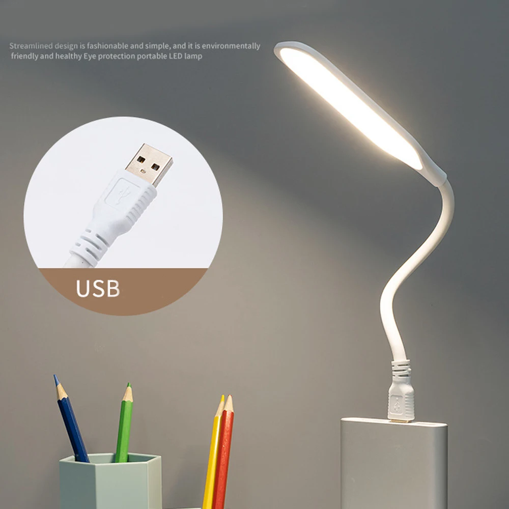 USB-Reading-Night-Lights-LEDs-Super-Bright-Book-Light-5V-Flexible-Table-Lamp-Touch-Switch ...