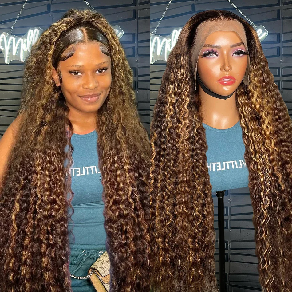 30-Inch-Brown-Deep-Wave-13x6-HD-Lace-Frontal-250-Density-4-27-Highlight ...