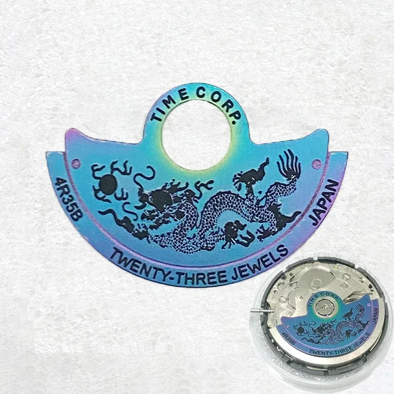 Colored-NH35-NH36-Zodiac-Automatic-Hammer-Rotor-Metal-Patch-Fit-Seiko ...