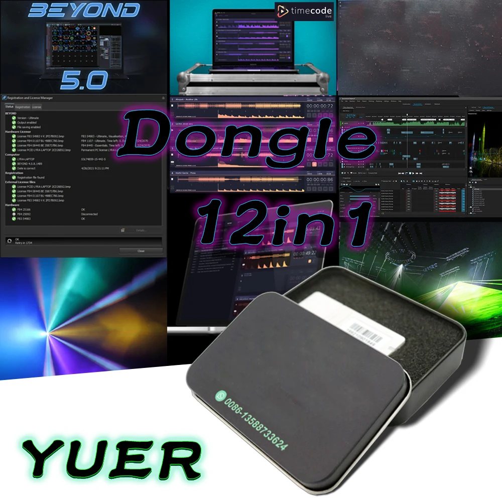 DMX-Stage-Light-Console-DJ-controlador-Dongle-e-cole-o-de-software-DMX ...