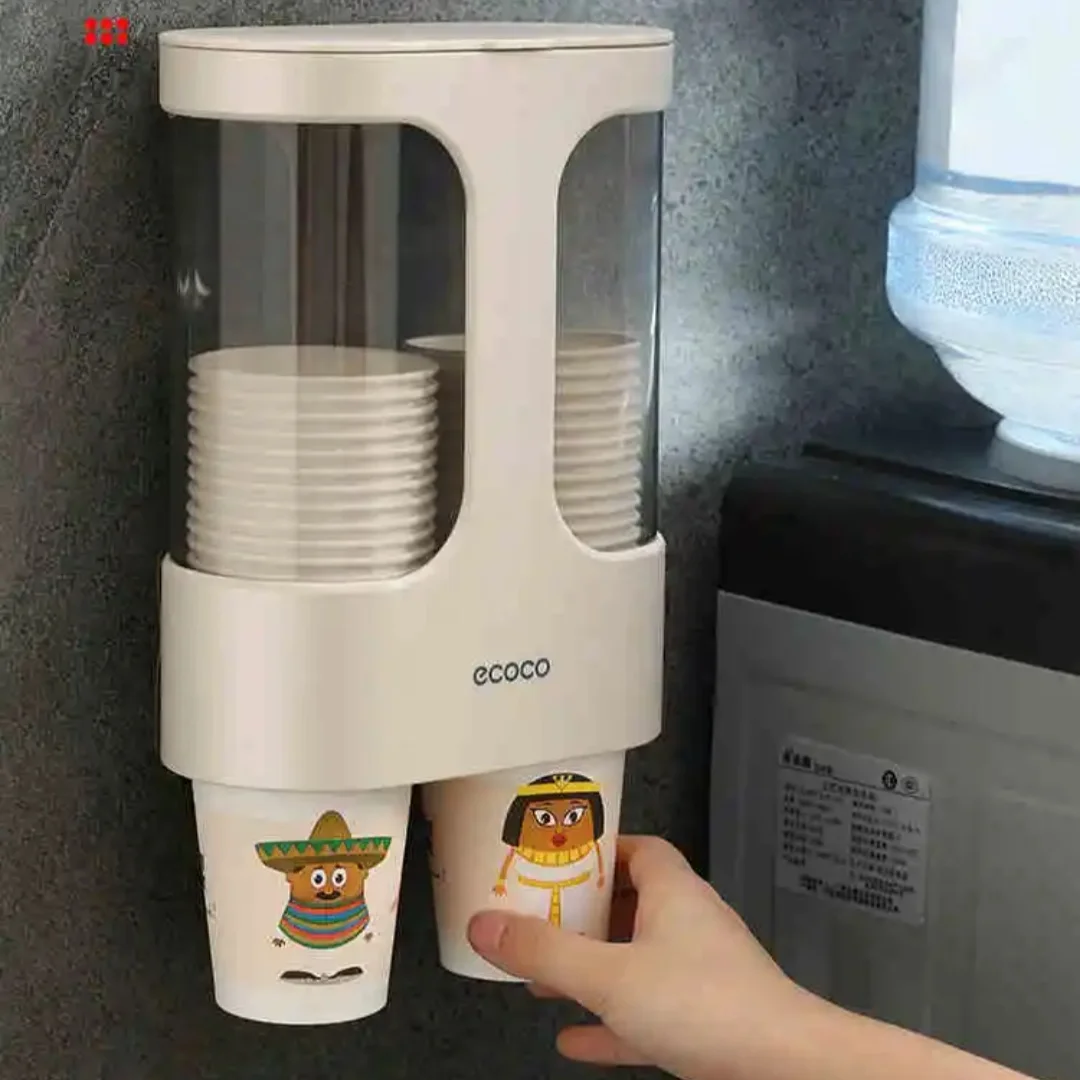 Anti-Dust-Auto-Paper-Cup-Holder-Water-Dispenser-Cup-Holder-Disposable ...