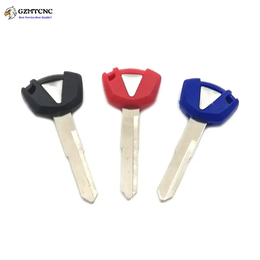 Motorcycle Blank Key Uncut Blade FOR KAWASAKI Z650 Z750 Z800 Z900 Z1000 ...