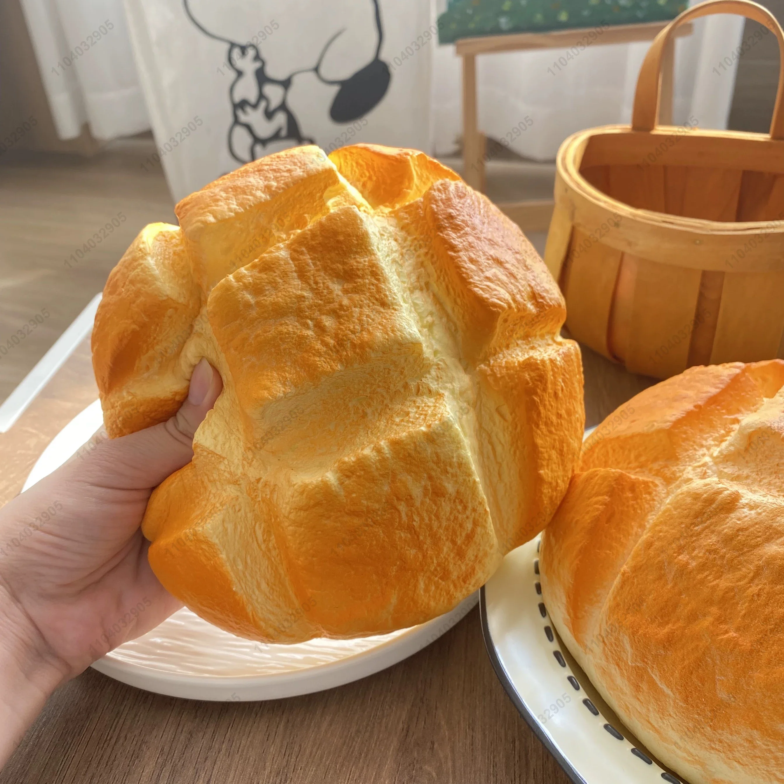 Pineapple-Bun-Squishy-Slow-Rising-Toy-Pineapple-Bread-Roasted-Bread ...