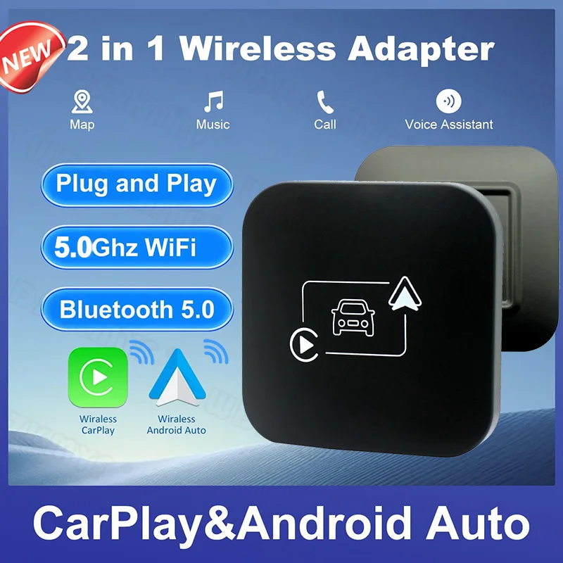 Universal-Carplay-Box-2IN1-Wireless-Carplay-Box-Android-Auto-Adapter ...
