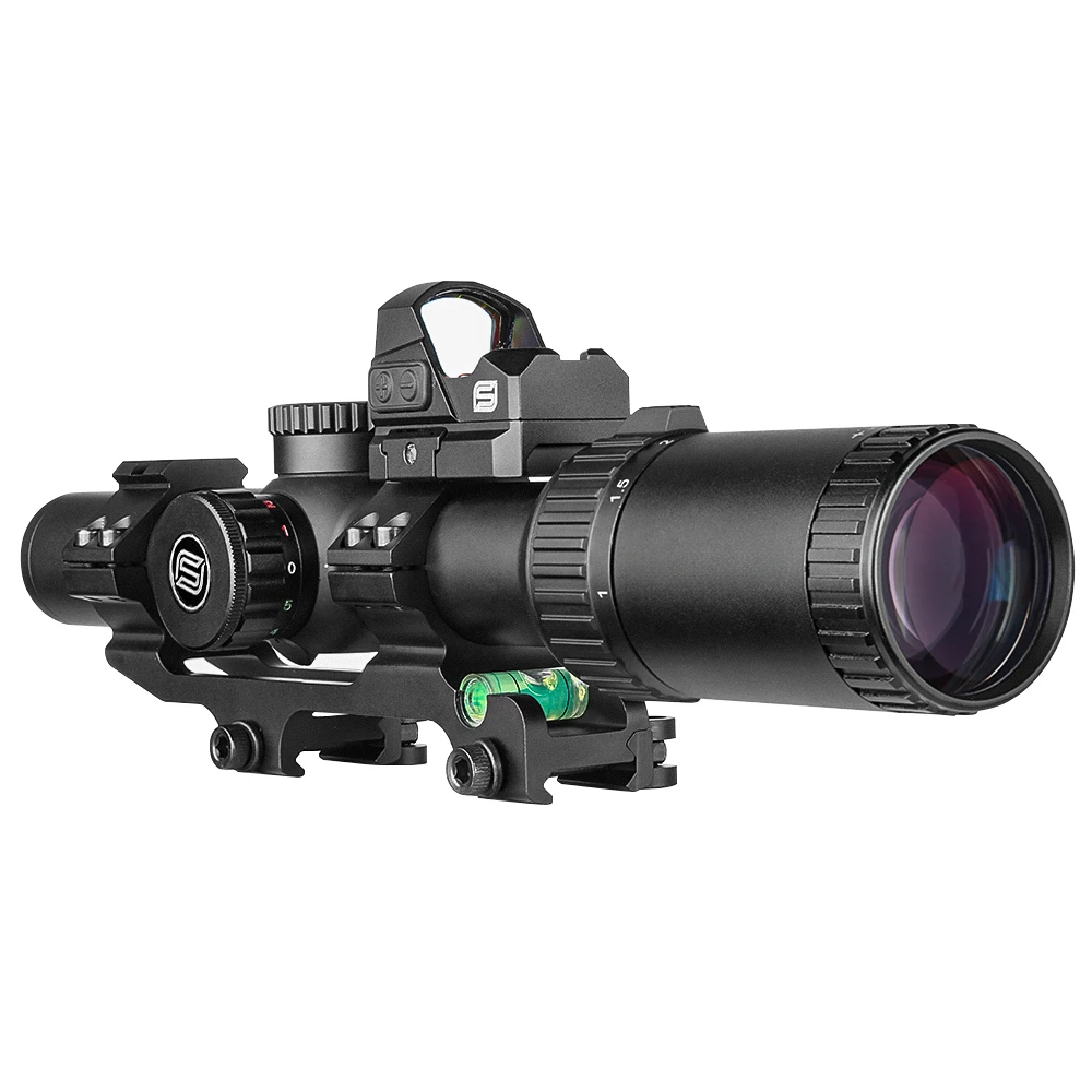 New-Optics-Tactical-Equipment-Hunting-Red-green-Dot-1-6x24-WA-IR-Hunt ...