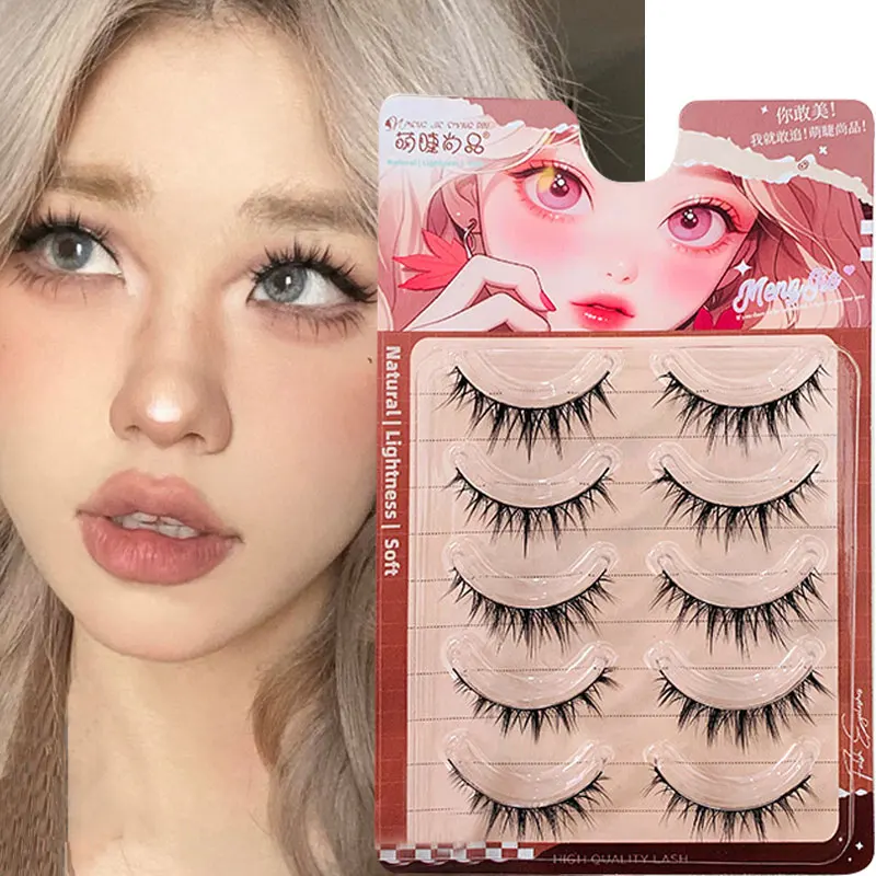 Manga-Lashes-21-Styles-Thick-Eyelash-Clusters-Natural-False-Eyelashes ...