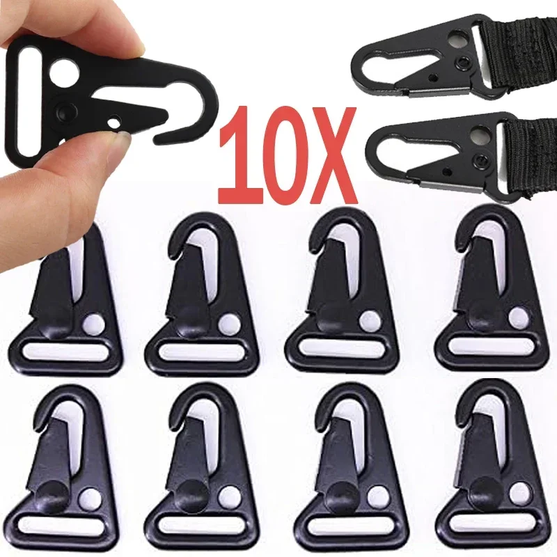 Hawkbill-Carabiner-Buckle-Nylon-Webbing-Belt-Key-Chain-Bag-Hook-Multi ...