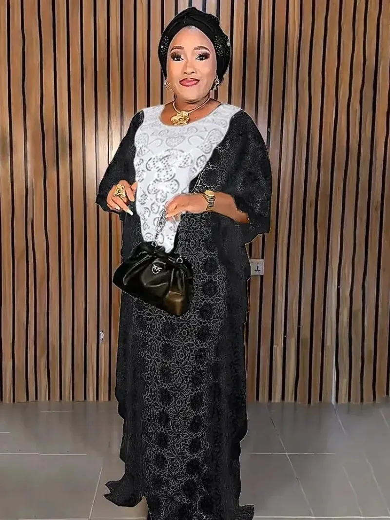 Elegant-African-Dresses-for-Women-Muslim-Fashion-Boubou-Abayas-Robe ...