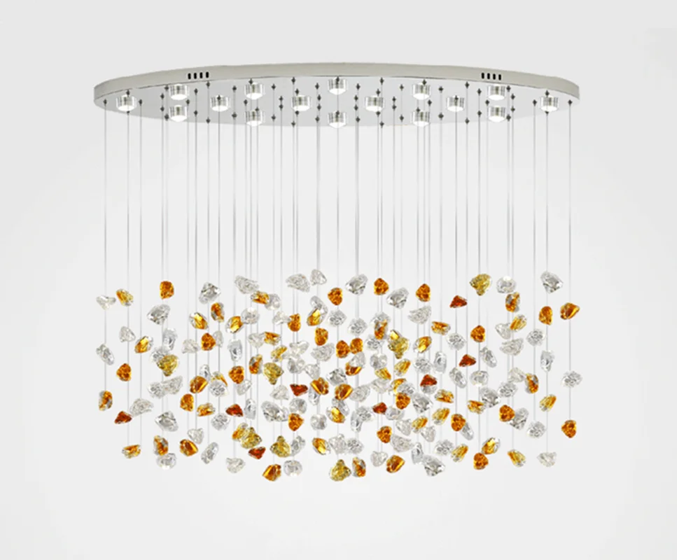Modern-Luxury-Creative-Alien-Stone-Glass-Chandelier-Designer-s ...