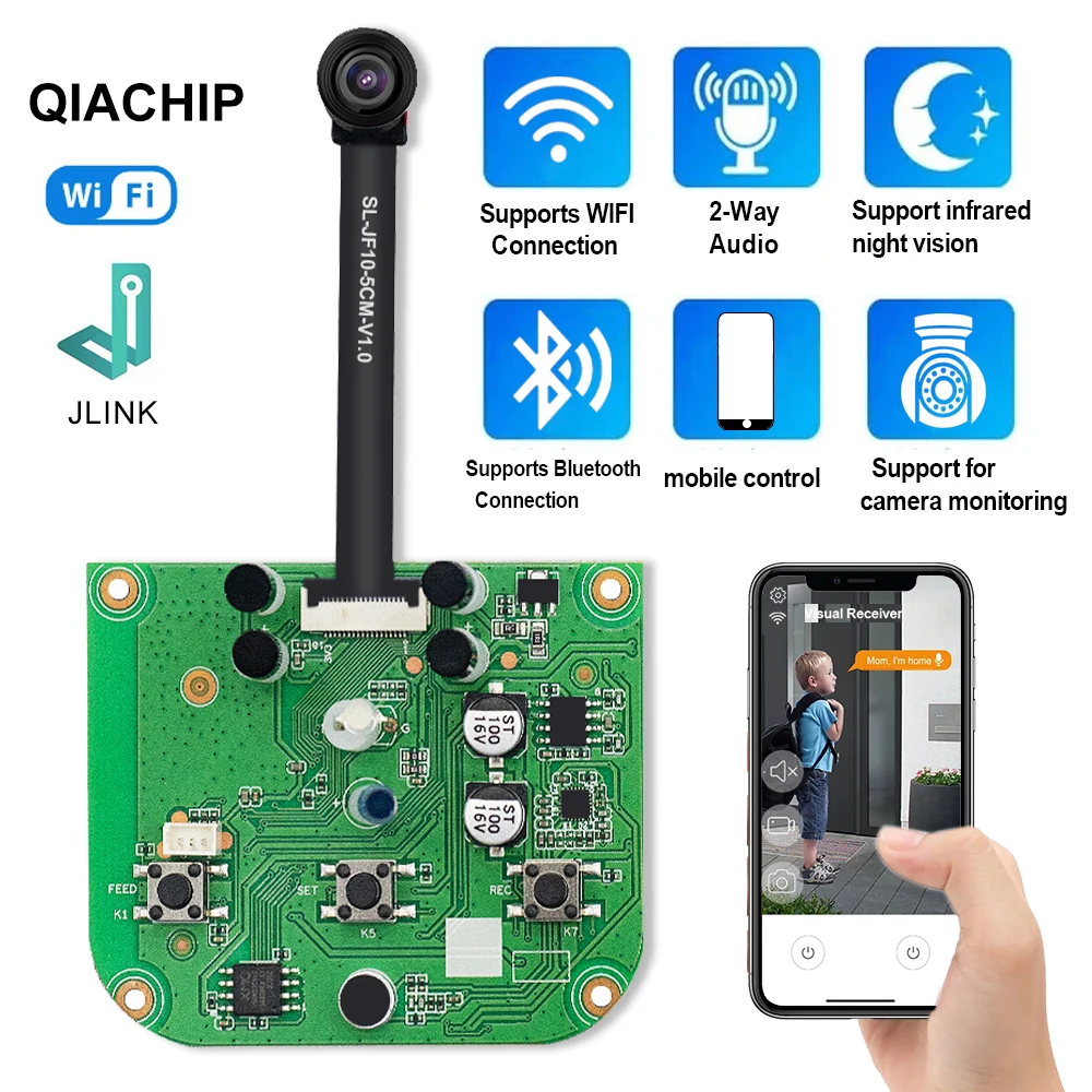 ESP32-CAM-S3-Camera-Module-Kit-2-4-GHz-WiFi-Bluetooth-Two-Way-Voice ...