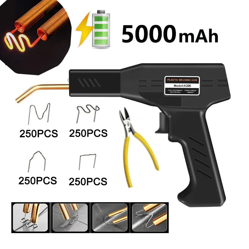 Wireless-Plastic-Welder-Gun-200W-Hot-Stapler-5000mAh-USB-Rechargeable ...