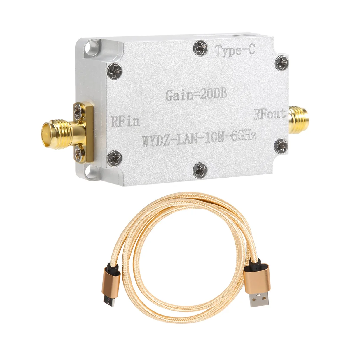 10M-6GHz-Low-Noise-Amplifier-Gain-20DB-High-Flatness-LNA-RF-Signal ...