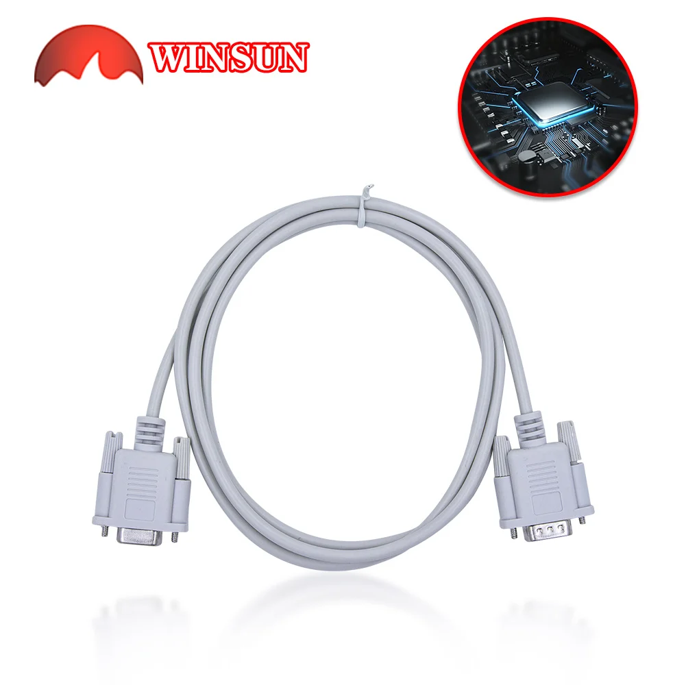 Rs232 9-pin Male To Female Db9 9-pin Pc Converter Extension Transfer ...