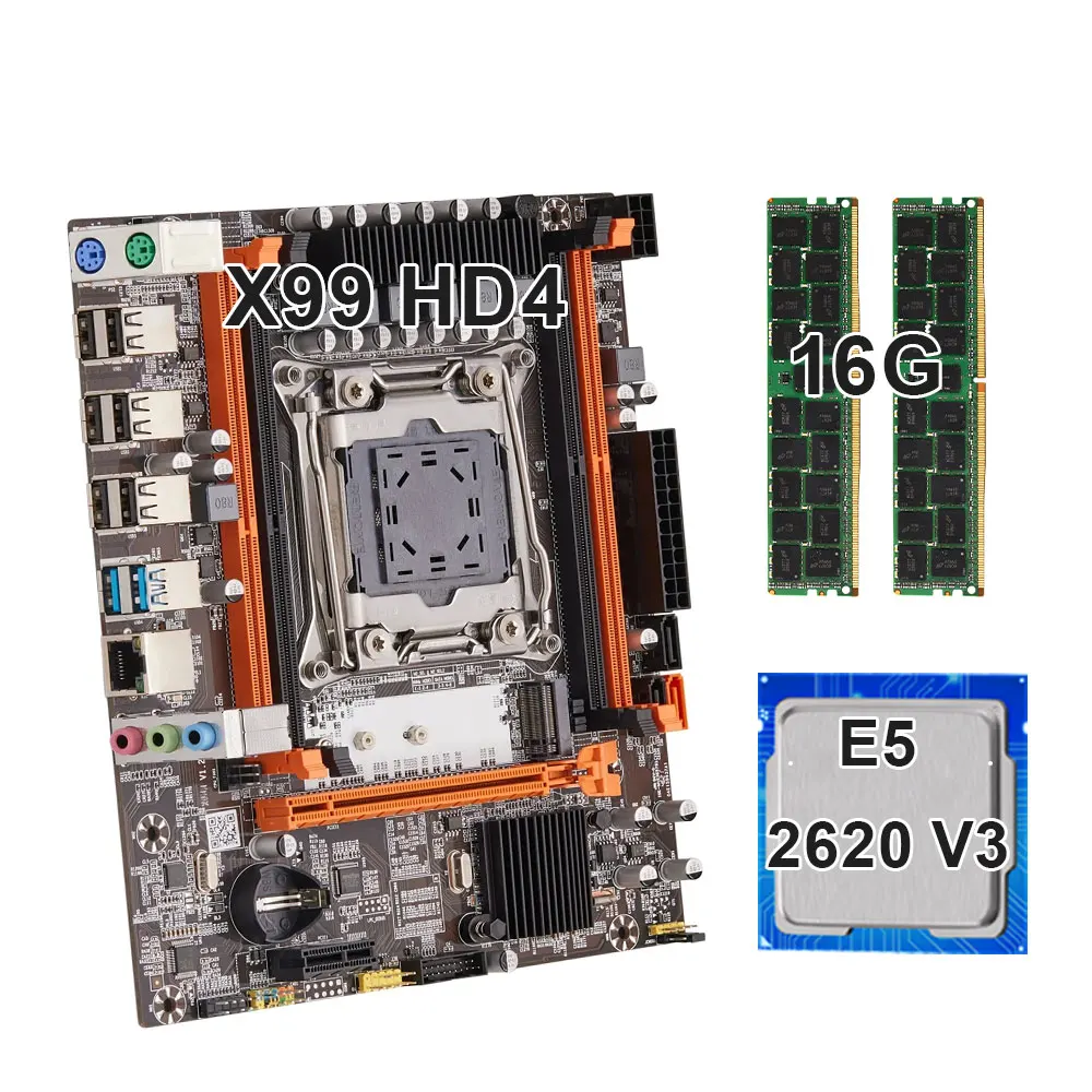 KEYIYOU-X99H-D4-LGA-2011-3-Motherboard-Xeon-Kit-E5-2620-V3-CPU-and-2 ...