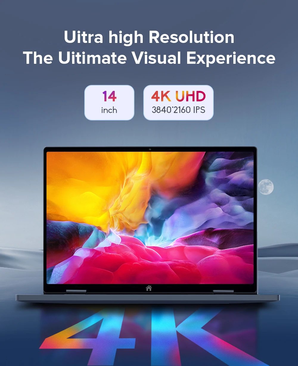 Ninkear N14 Notebook 14-inch 4K Touchscreen Laptop 12th Generation ...