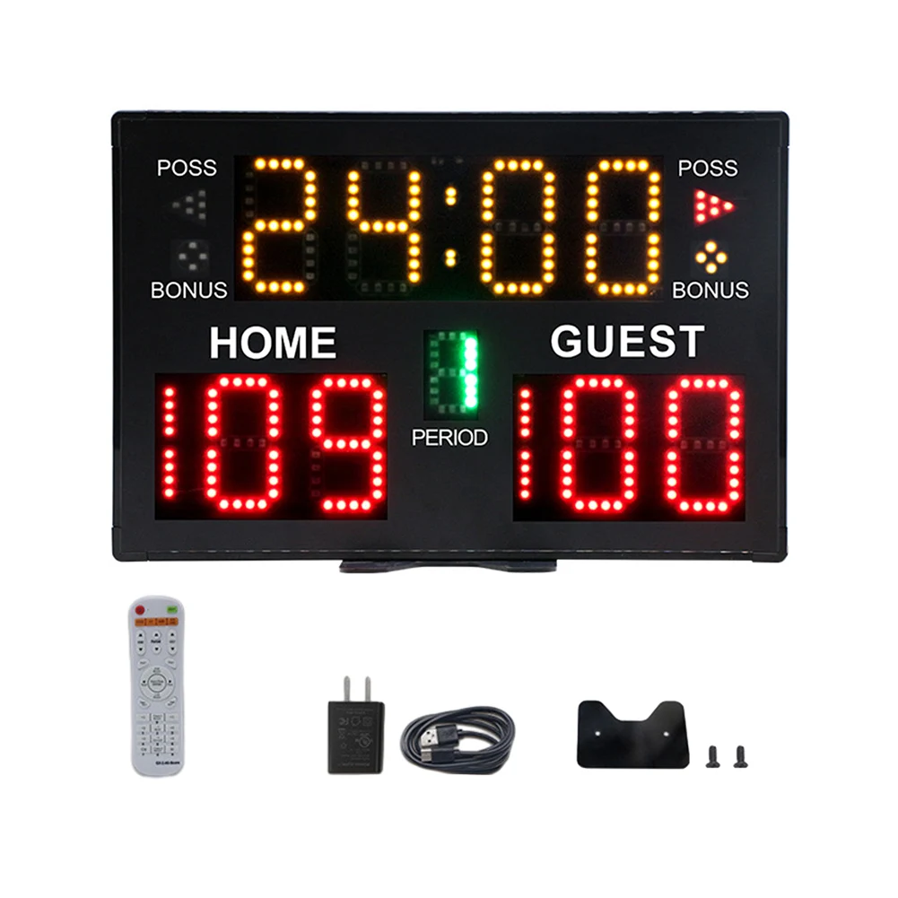 Marcador-LED-Digital-tablero-de-puntuaci-n-de-mesa-para-baloncesto ...