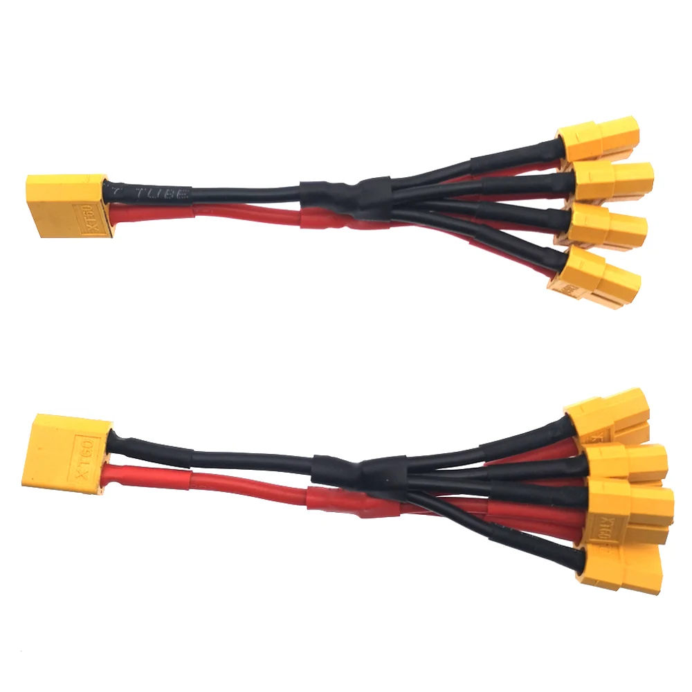 30a Esc 4-Pair XT60 Connector Set With 10cm Cables - 30A Rated Drone ...