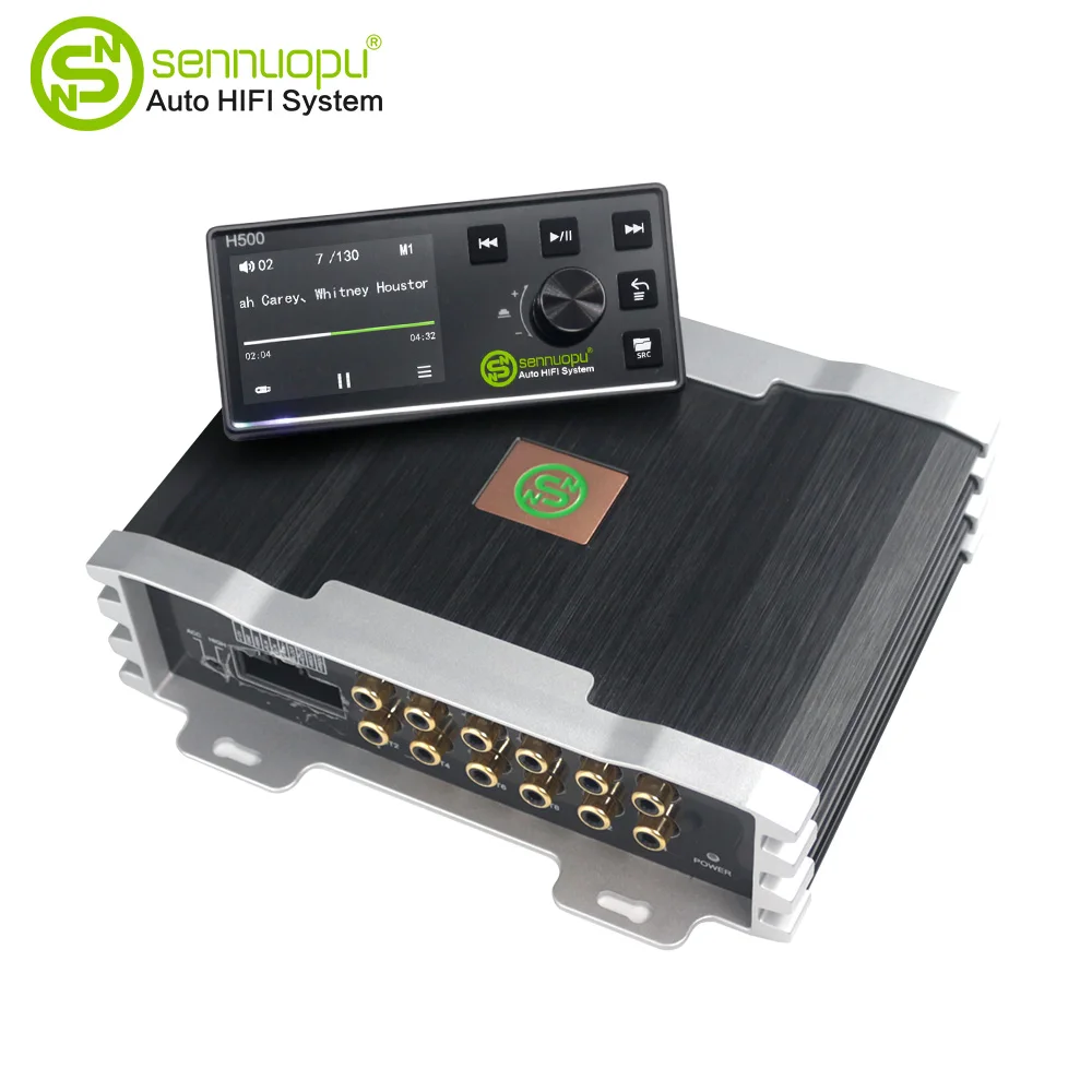 Sennuopu-Power-Amplificador-Audio-Car-Amp-DSP-Monoblock-Car-Amplifier-4 ...